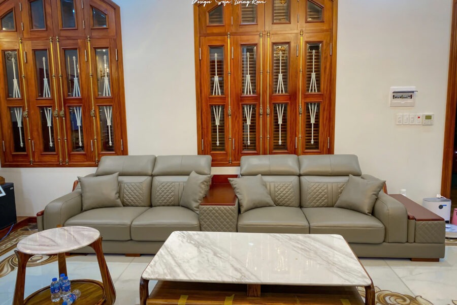 Bàn giao sofa phòng khách SHY369 - Sofa Hoàng Yến